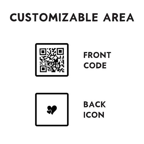 Personalized Qr Code Keychain Custom Code Key Chain Engraved Music