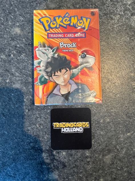 Wizards Of The Coast Card Pokemon Brock Gym Heroes Theme Deck