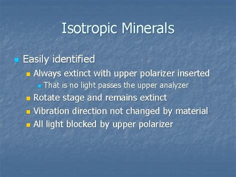 Isotropic Vs Anisotropic N N Many Optical Methods