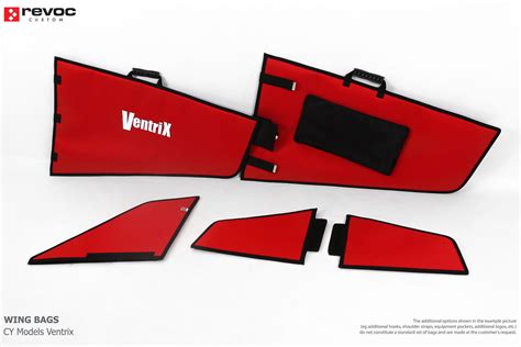 Cy Models Ventrix Jet 78 In 199 Cm Revoc Wing Bags