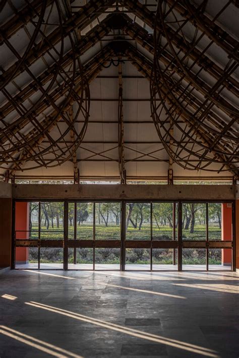 This Campus Uses A Pitched Roof Design To Connect Architecture With
