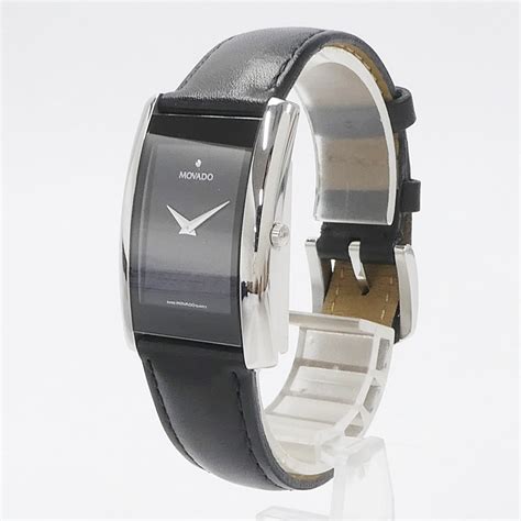 01 00 000000 98 Y 0402 12 Movado モバード 84c14502 ブラック文字盤 メンズ クオーツ 腕時計