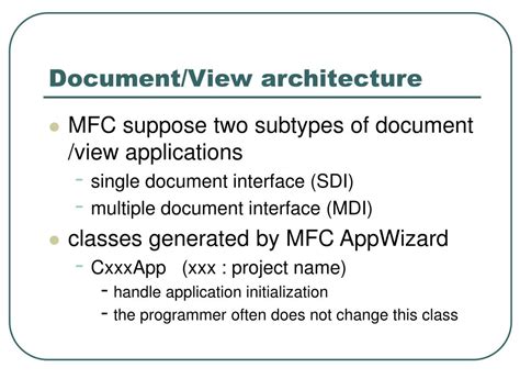 Ppt Microsoft Foundation Classes Powerpoint Presentation Free Download Id 5694925