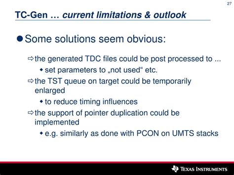 Ppt Automated Test Case Generation With Tc Gen An Introduction
