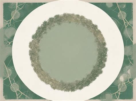 Premium Ai Image Pine Needle Abstract Background