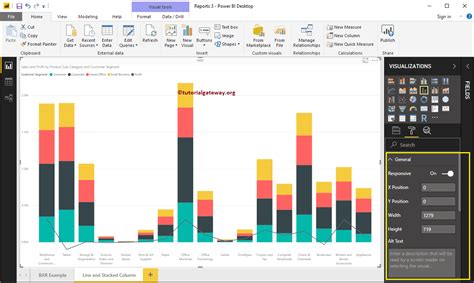 Stacked Column Chart How To Display Total Microsoft Power Bi Community Riset