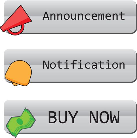 Printtext Box Or Text Frame And Can Use As Button Ui 13436451 Vector