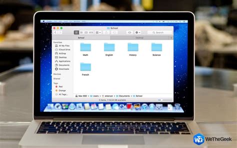 how to organize files and folders on mac