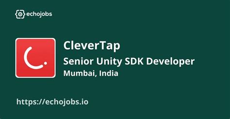 Clevertap Is Hiring Senior Unity Sdk Developer Mumbai India [unity Android C Git Machine