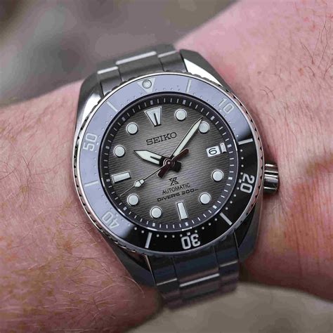 Seiko Prospex King Sumo Grey Gradation Diver Automatic Mens Watch Spb