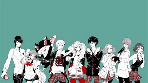 Persona 5 Anime Game Background Hd Wallpapers 49526 Baltana