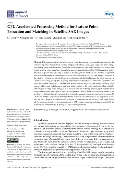 pdf gpu accelerated processing method for feature point extraction