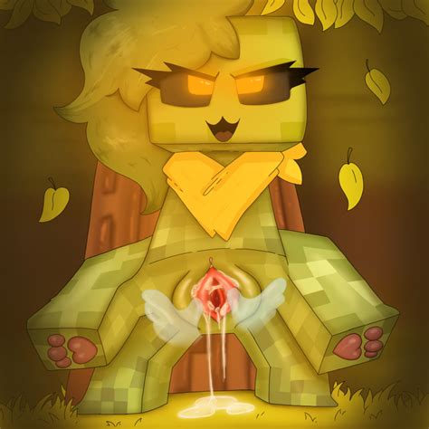 Rule 34 Creeper Creeper Minecraft Female Horny Lumxumue Minecraft Urethra Vaginal