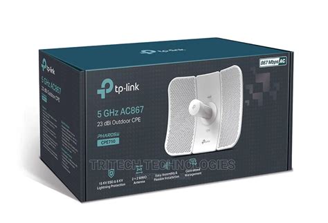 Tp Link Cpe710 5ghz Ac 867mbps 23dbi Outdoor Cpe In Lapaz Networking Products Tritech