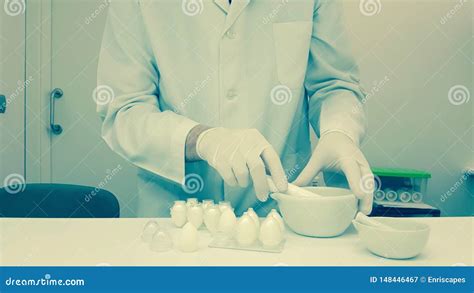Preparation Of Vaginal Tablets Stock Image Image Of Pharmacy Healthy