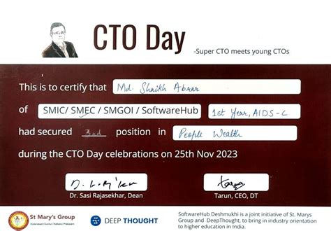 Shaik Abrar Ahmed On Linkedin Ctoday Peoplewealth