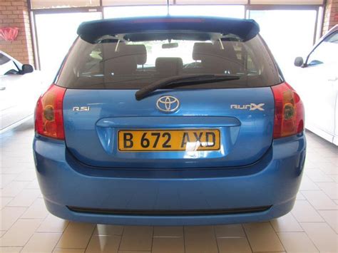 Toyota Runx Rsi In Botswana Local Used Toyota For Sale In Gaborone Buy Toyota Runx Rsi In