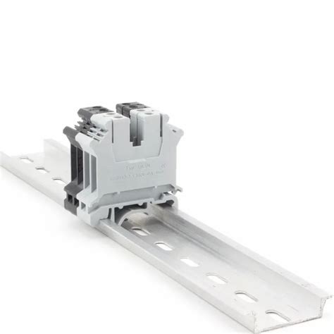 Din Rail Mounted Push In Terminal Blocks Uk 5n 41a 800v 0 2 4 Screw Electric Uk Terminal Block