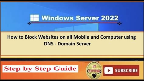 Block Website On All Mobile And Computers Using Domain Dns Server Block Websites Without