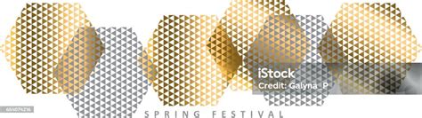 배경 카드 초대장 헤더에 대 한 고급 기하학 스타일 풍경 구성 벡터 일러스트 레이 션에 대 한 인쇄 웹 병아리 장식 개념에 대한 스톡 벡터 아트 및 기타 이미지 Istock