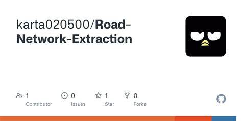 Github Karta020500road Network Extraction