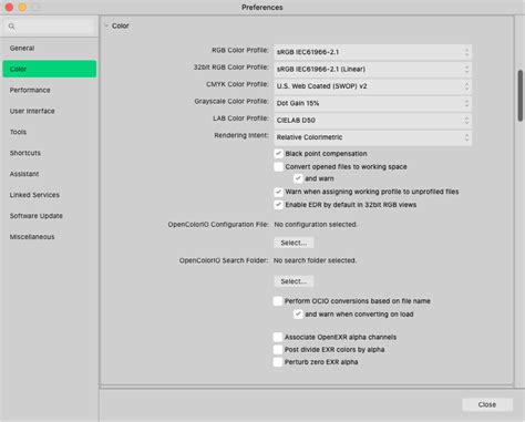 Same Colors Different RGB Values V2 Bugs Found On MacOS Affinity Forum