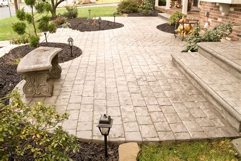 4 Beautiful Stamped Concrete Patterns And Where To Use Them « Signature
