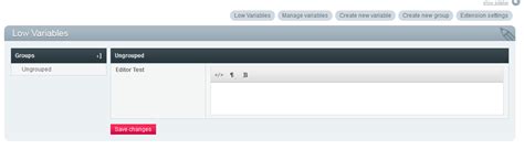 Editor For Expressionengine