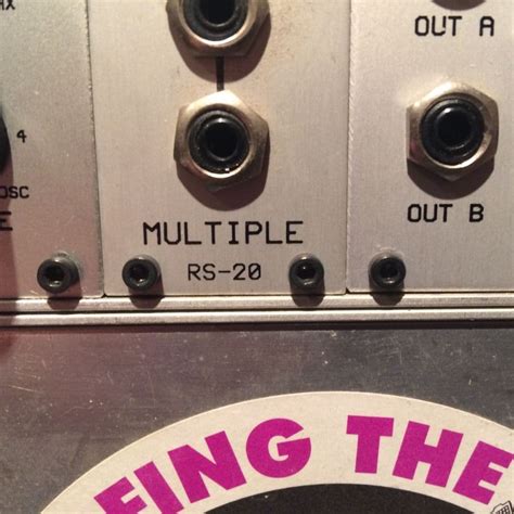 Analogue Systems Modular Synthesiser Module Fixing Screws Black