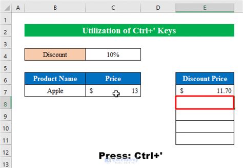 How To Copy Formula Down With Shortcut In Excel Exceldemy