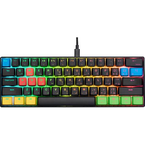 Gamertek Gk60 Mini Keyboard Pro Tetriz Gaming Keyboard Wired Jarir Bookstore Ksa