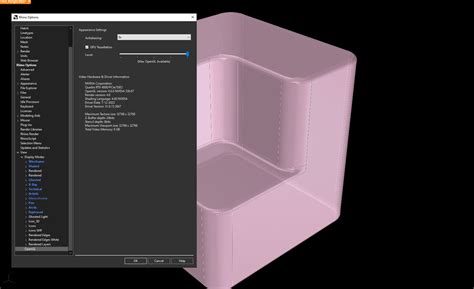 Rhino 8 Ghosted Display Mode Weird Outline Around Surface Edge Curves Rhino Mcneel Forum