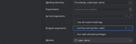 【go】go viper 配置模块 csdn博客