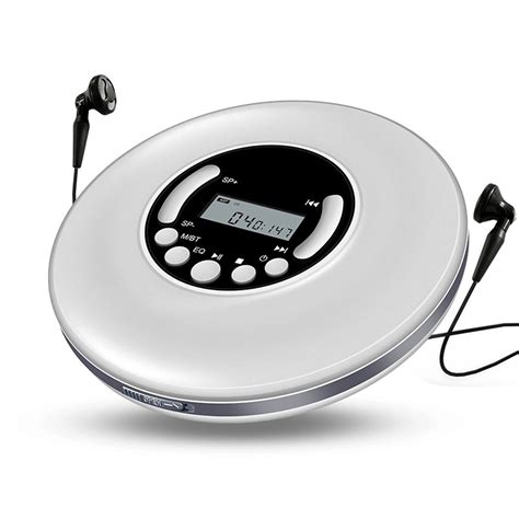 Cd Portable Cd Player Personal Compact Cd Player With Headphones Anti Skip Shockproof For
