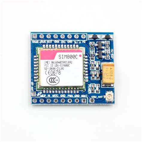 Sim800c Gsm Gprs Module 5v33v Ttl Stm32 C51 With Bluetooth And Tts