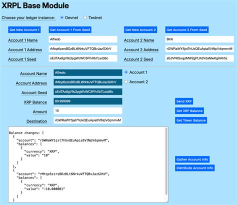 Create Accounts And Send XRP Using JavaScript