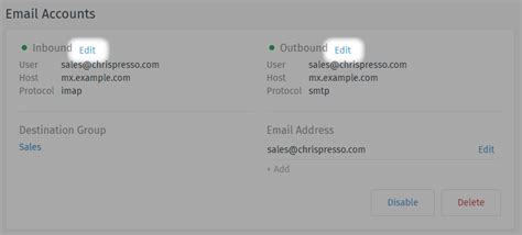 Managing Accounts Zammad Admin Documentation Documentation