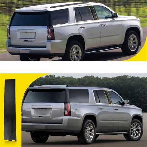 Rear Lhrh B Pillar Trim Molding Door Applique Fits 2015 2018 Gmc Yukon