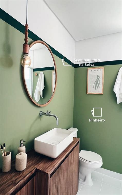 Banheiro Pintado Com Tinta Cores E Estilos De Decoração Cores Para