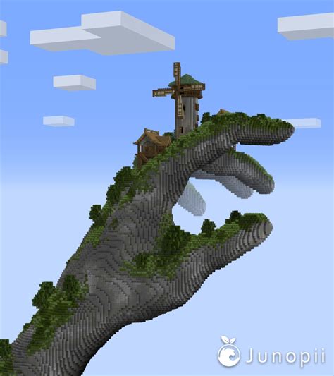 Best 12 A Giant Hand Schematic Minecraft Map Artofit