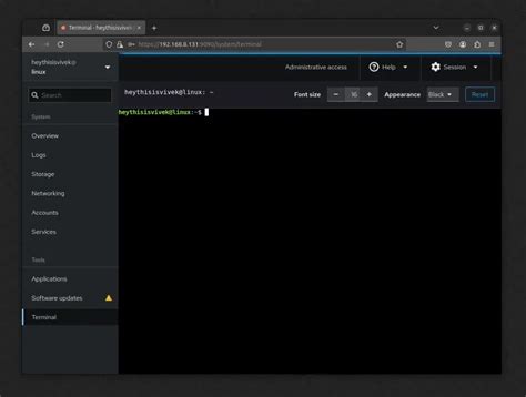 How I Use Cockpit For My Home S Linux Server Management GeeksforGeeks