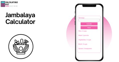 Jambalaya Calculator Calculatorspot