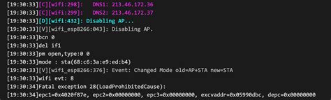 Proper Wifi Connection Disable Access Point STA AP STA And During This It Always Reset ESP