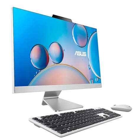 Asus M Wfak Wa R U Gb Gb Ssd All In One Pc Silver Techinn