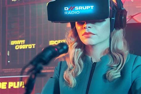 Debbie Disrupt Ai Newsreader Broadcasting On Disrupt Radio