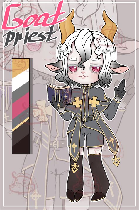 Open Chibi Goat Priest By Pimpibu On Deviantart