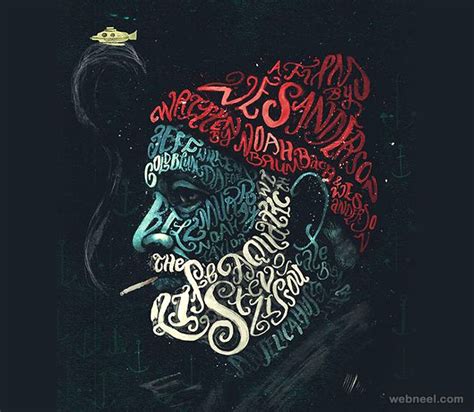 50 Creative Typographic Design Ideas For Your Inspiration