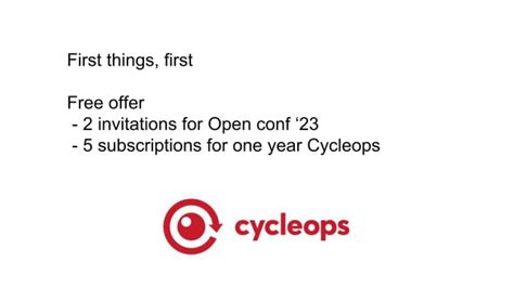 add cycleops to your development cycles docker athens meetup pptx