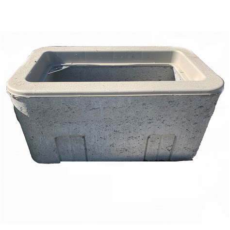 Christy Valve Box Concrete 12 In X 22 14 In Siteone