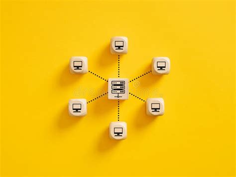 client server connection or data center computer technologies stock